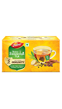 Vedic Herbal Tea - Dabur Vedic Suraksha Tea Bags - Dabur
